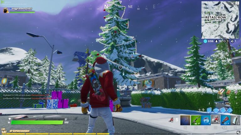 Fortnite Chapter 3 Holiday Tree locations - Sæson 1 Uge 2 udfordringer ...