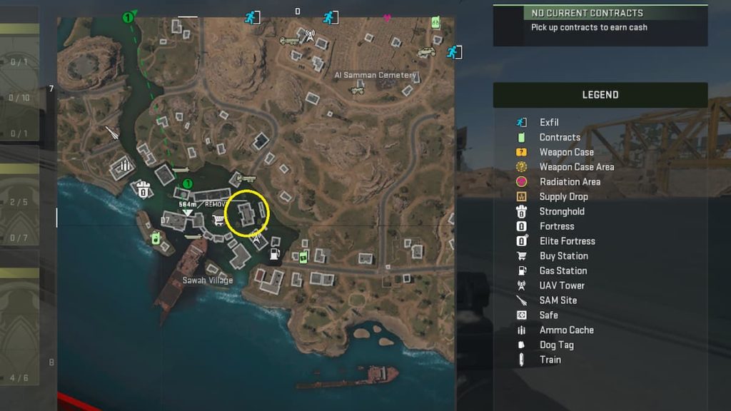 Placering af Sawah Hotel Room 302 i Warzone DMZ - Creo Gaming