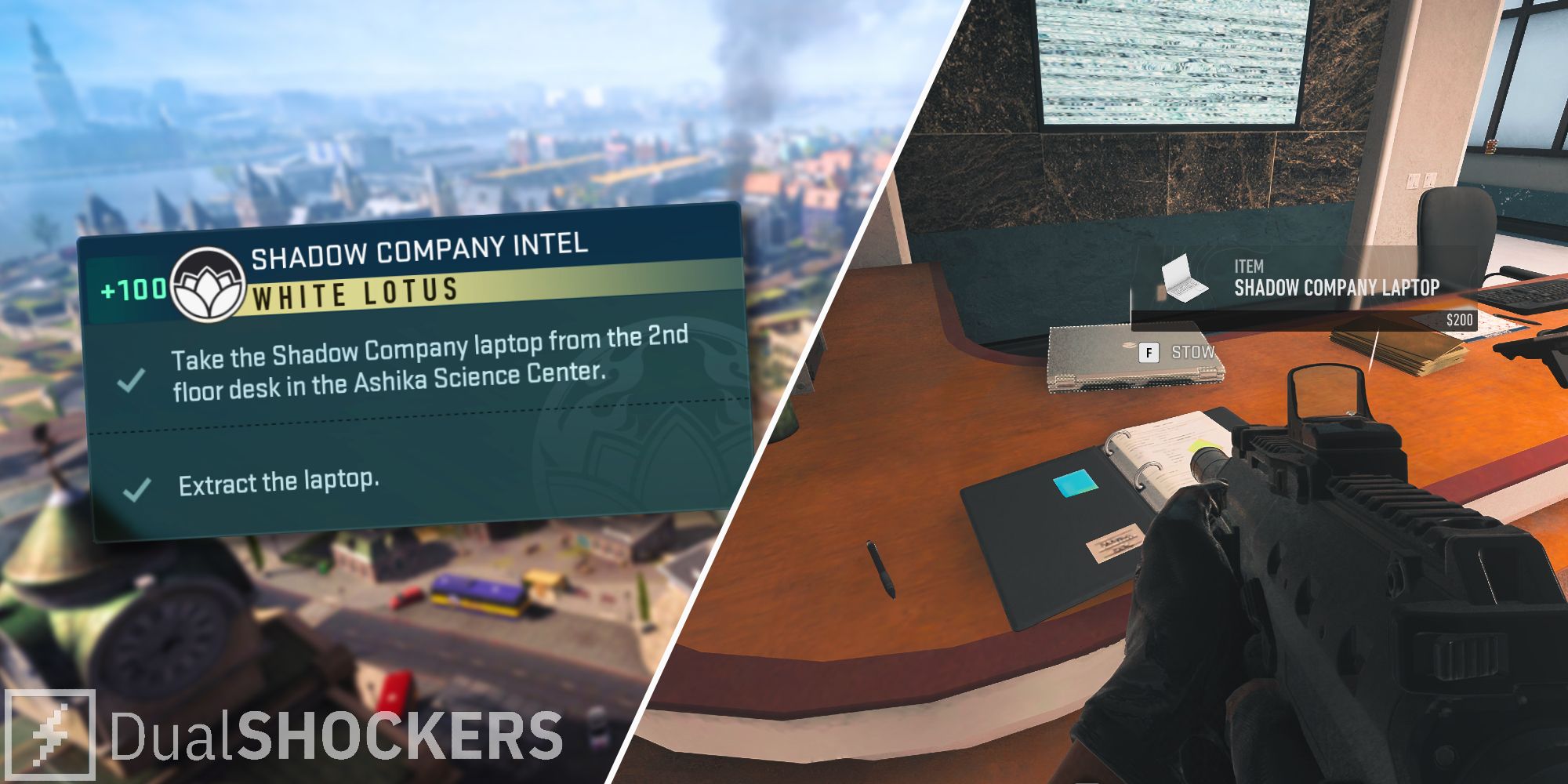 Få succes i Warzone 2 DMZ - Shadow Company Intel-mission guide - Creo ...