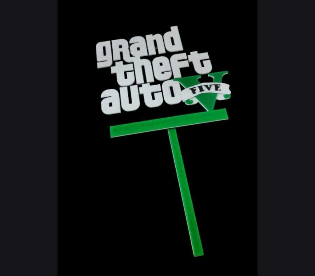 GTA V-model til kage: STL-fil til download til 3D-print - Cults - Creo ...