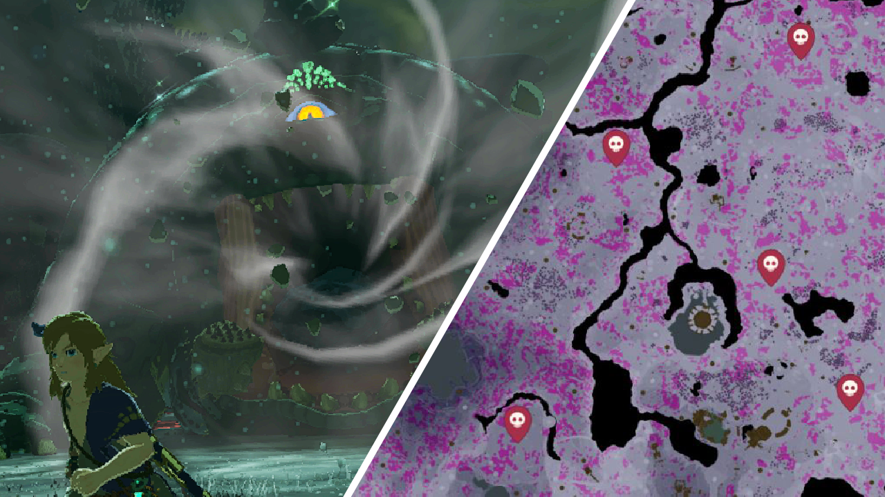 Alle Frox-lokationer i The Depths of Legend of Zelda: Tears of the ...