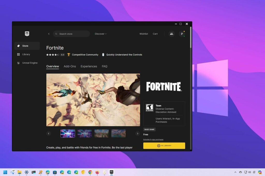 Fortnite på Windows 11: Lette krav og installation - Creo Gaming