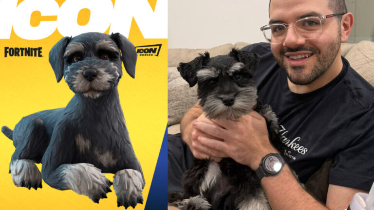 CouRageJD: Hunden Louis bliver ikonet for Fortnite, følelserne er der ...